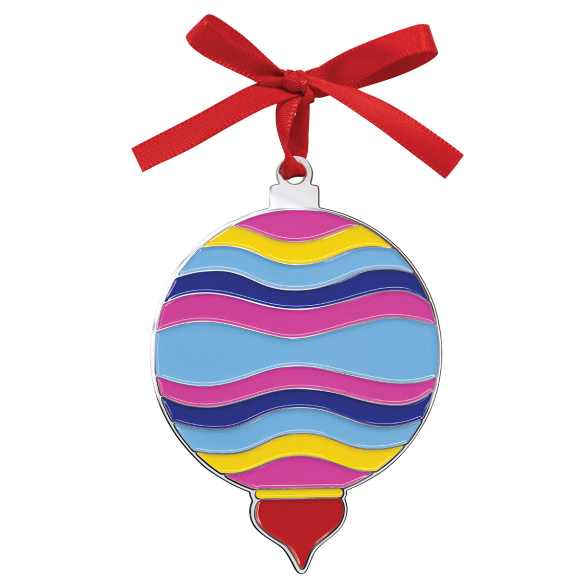 Vintage Stripe Enamel Ornament Children s Art Project vintage-stripe-enamel-ornament-children-s-art-project