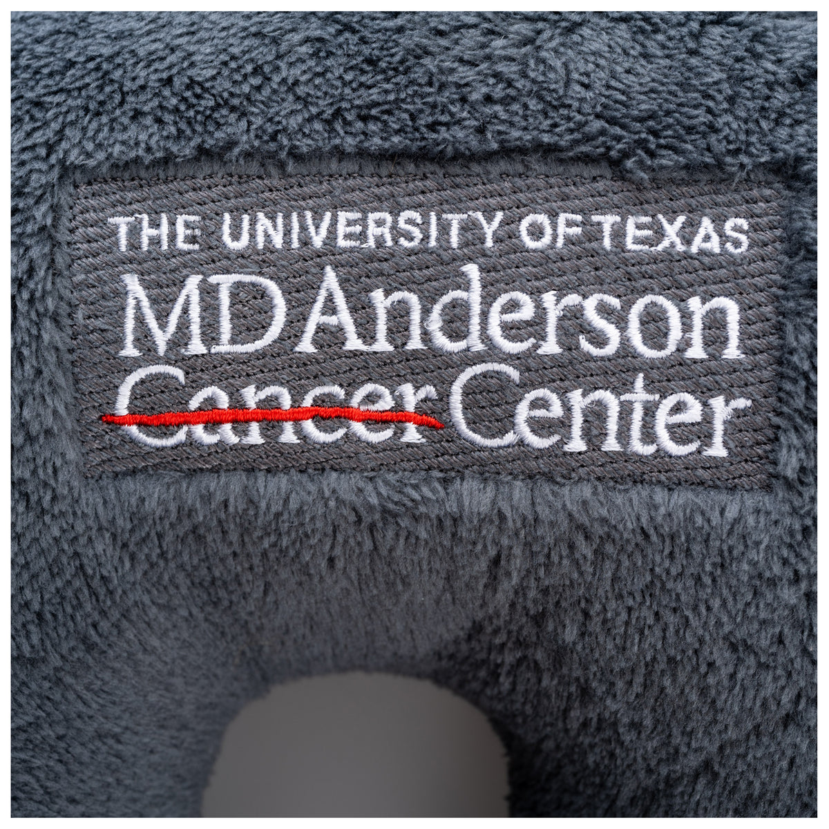 MD Anderson Logo Travel Pillow – Shop.MDAnderson.org
