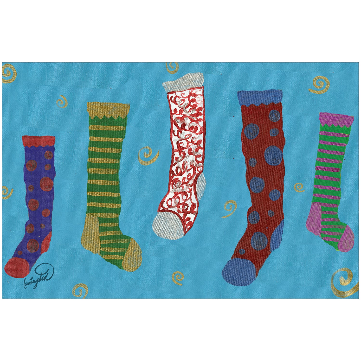 Personalized Stuff My Stockings – Children's Art Project