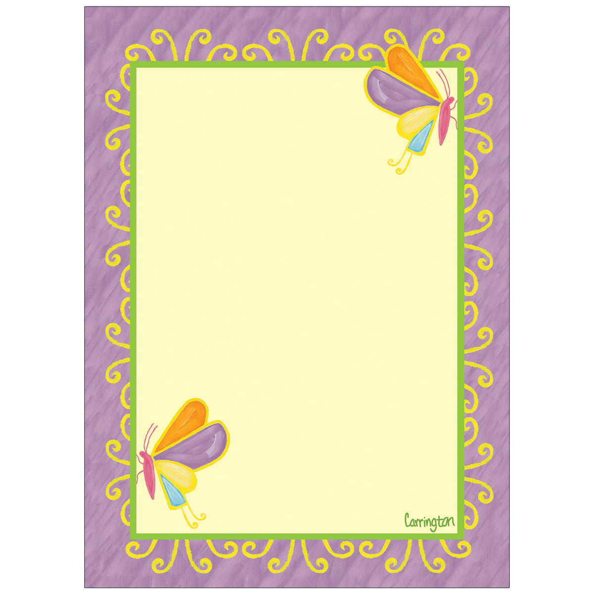 Yellow Butterfly Note Pad – Shop.MDAnderson.org